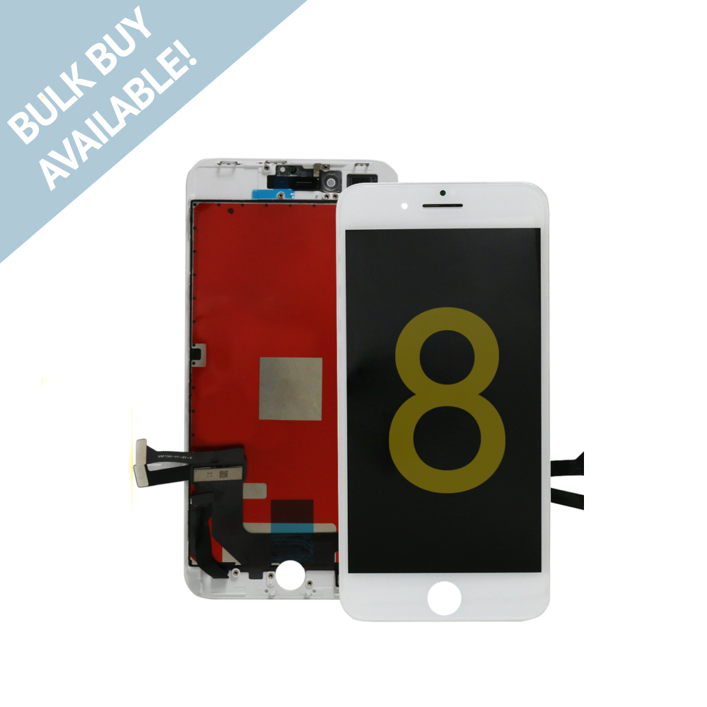 iPhone 8 8G LCD & Digitizer Screen Assembly - Standard Quality – White ...